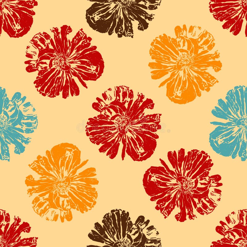 Isolate Poppy Realistic on the Beige Background. Stock Vector ...