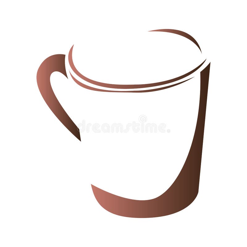 Isolated Abstract Coffee Mug Logo Stock Vector - Illustration of cafe ...