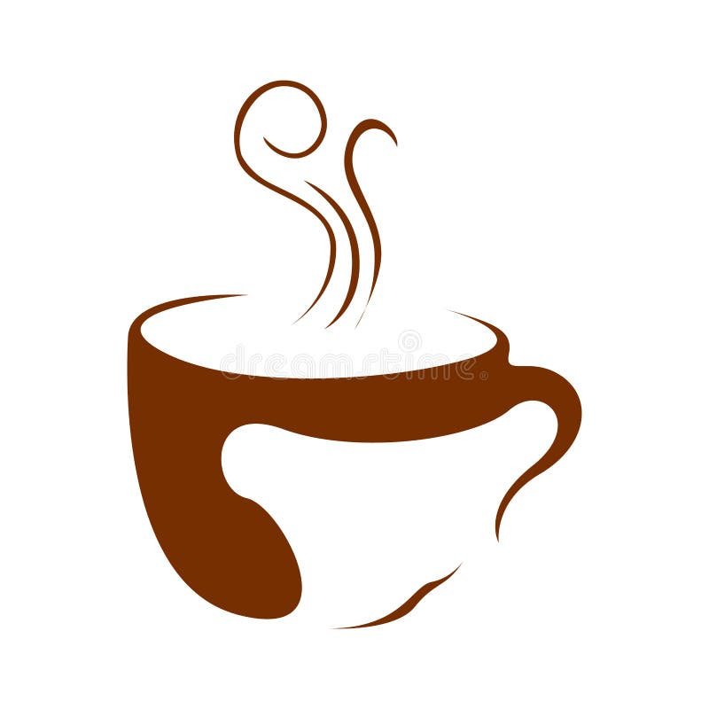 Isolated coffee mug logo stock vector. Illustration of menu - 100469637