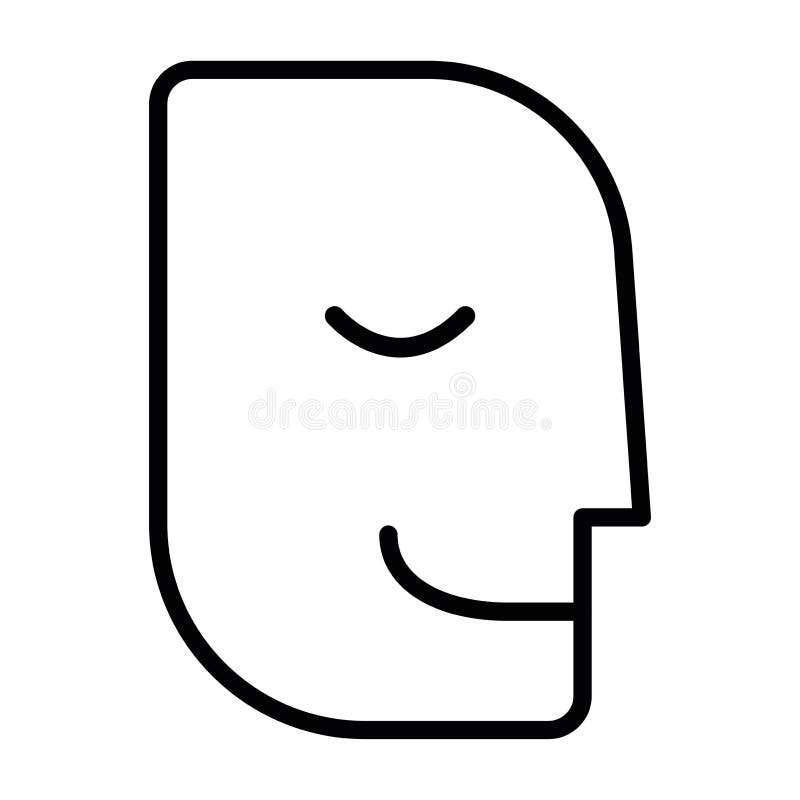 Isolated Abstract Head Avatar Icon Vector Stock Vector - Illustration ...