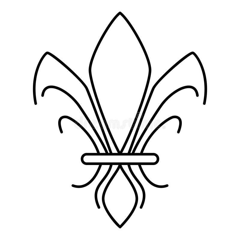 Isolated Abstract Lys Flower Symbol Icon Vector Stock Vector ...