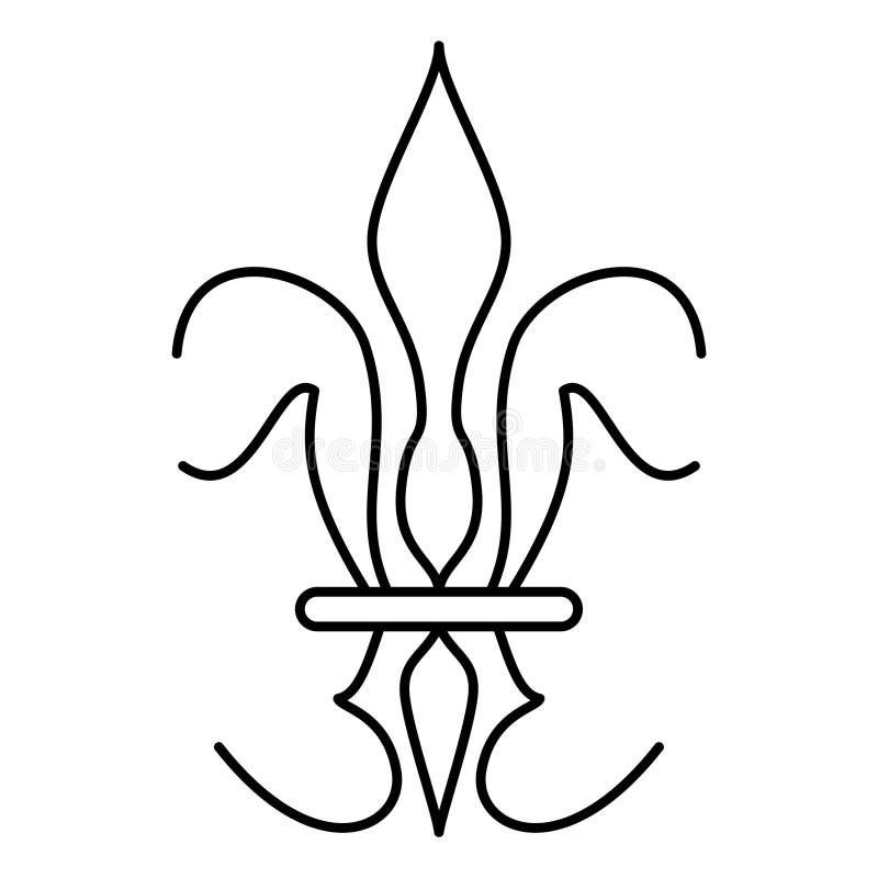 Isolated Abstract Lys Flower Symbol Icon Vector Stock Vector ...