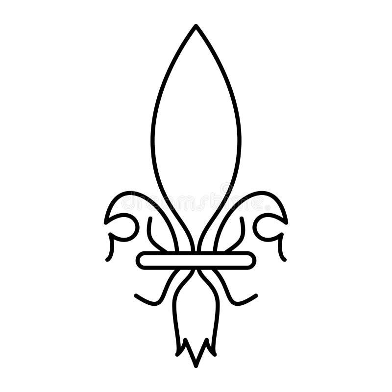 Isolated Abstract Lys Flower Symbol Icon Vector Stock Vector ...