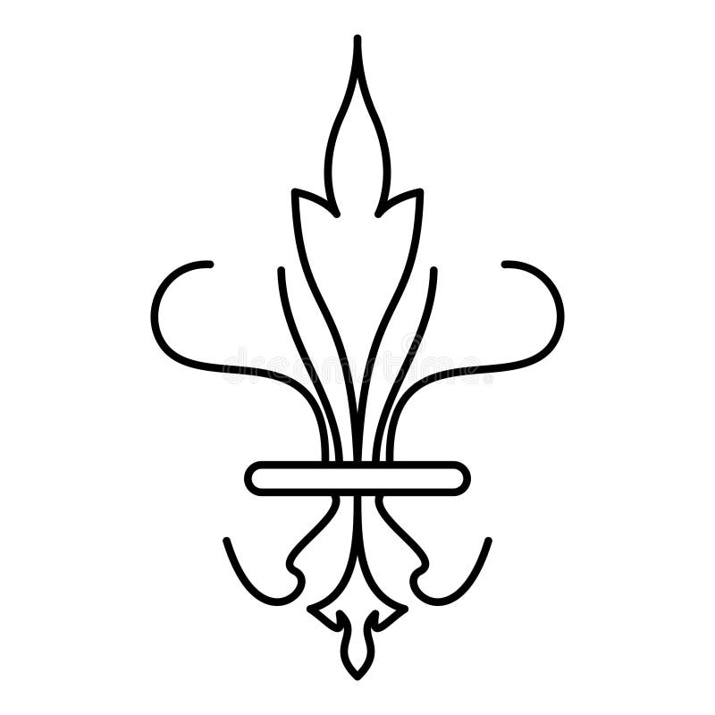 Isolated Abstract Lys Flower Symbol Icon Vector Stock Vector ...