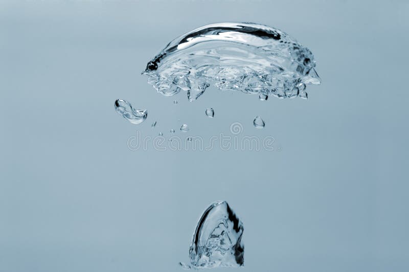 Isolated Air-bubbles Rising In The Water Picture. Image: 4682777