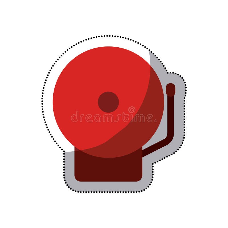 Isolated Alarm of Emergency Design Stock Vector - Illustration of ...