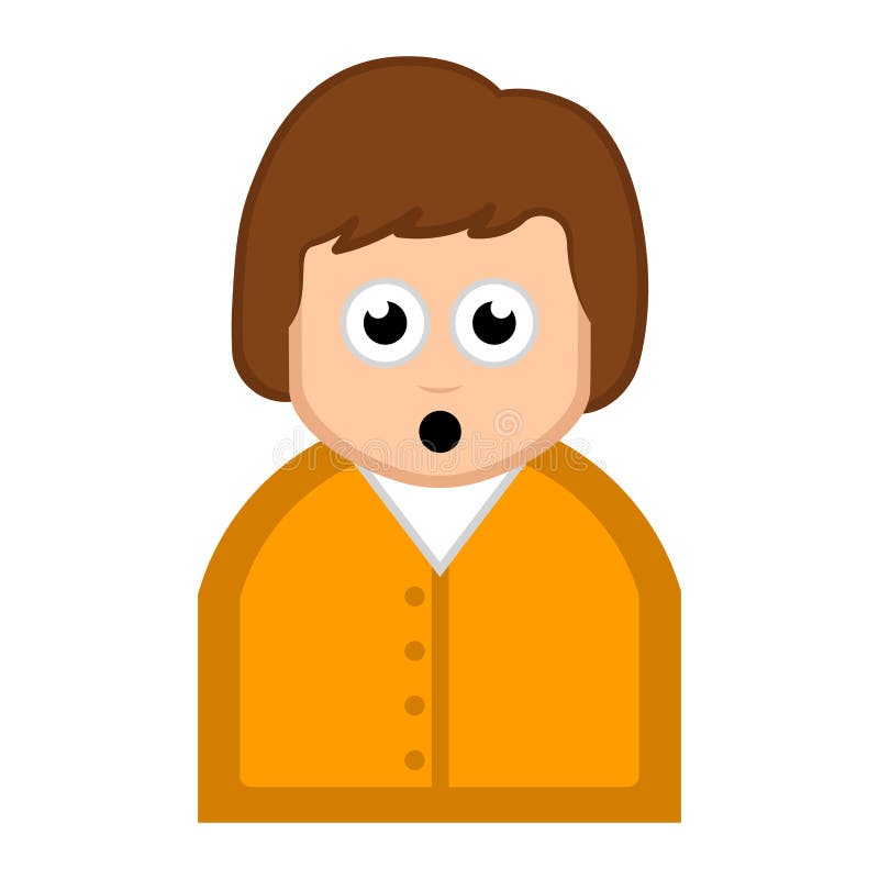 Isolated Amazed Woman Cartoon Stock Vector - Illustration of manager ...