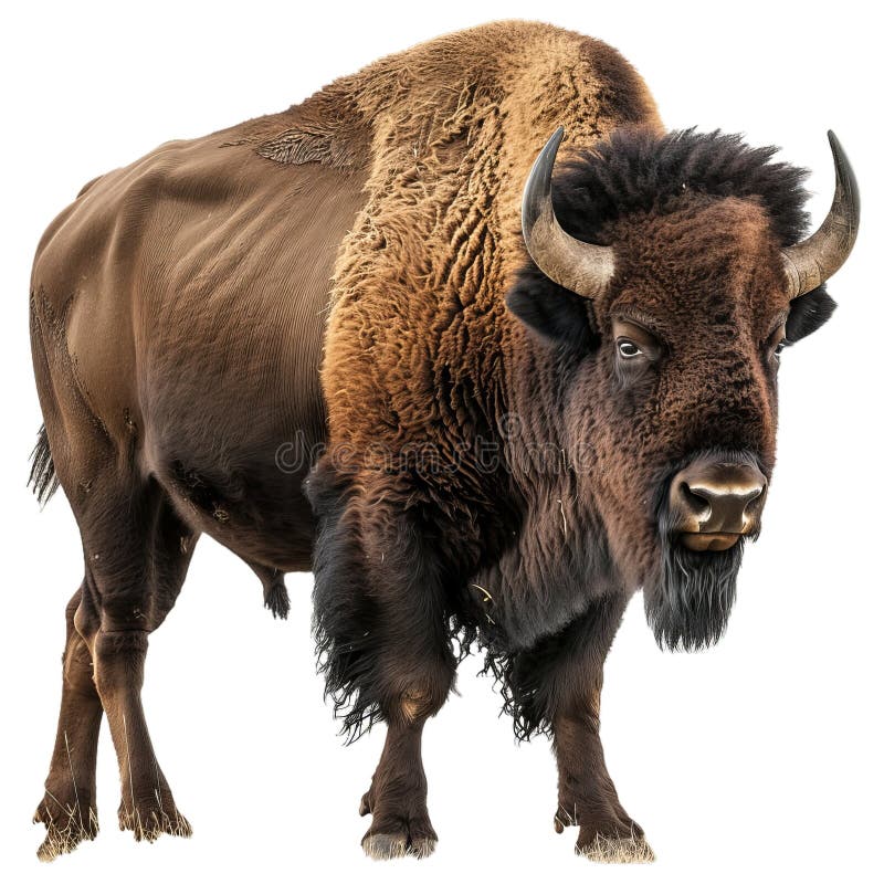 American Bison Isolated Transparent Background Png Stock Photos - Free ...