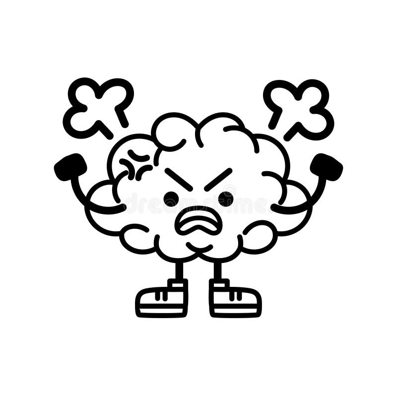 Angry Brain Cartoon Stock Illustrations – 905 Angry Brain Cartoon Stock ...