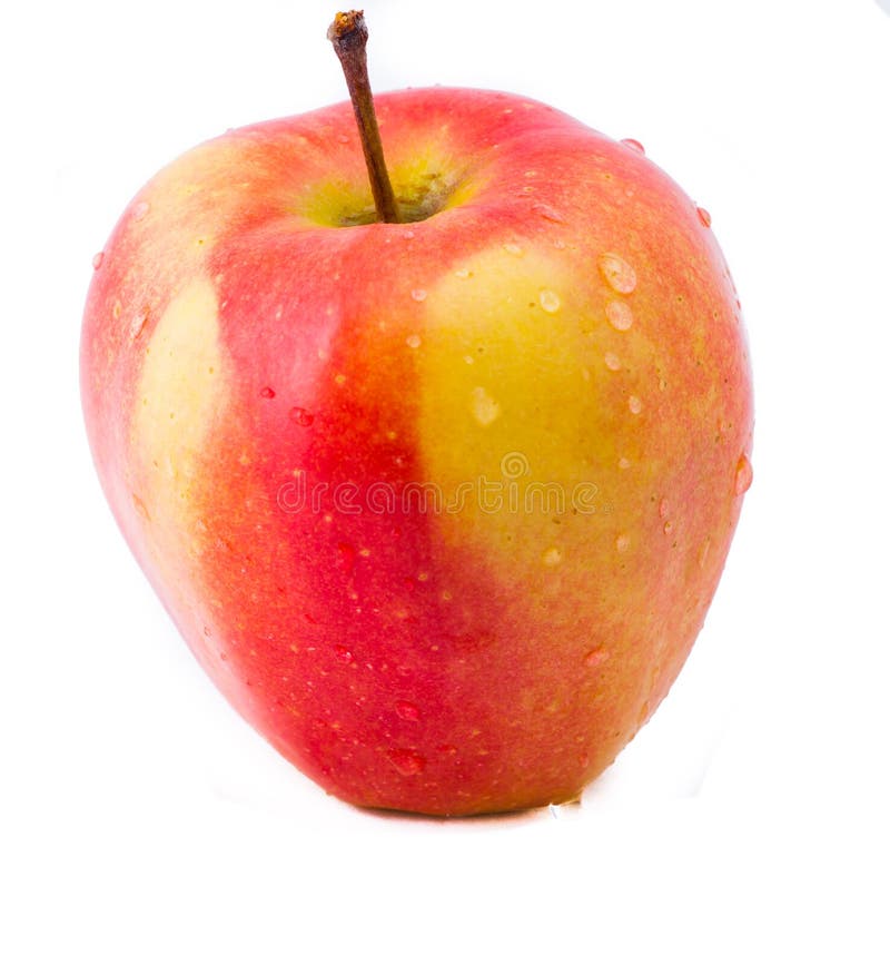 Isolated apple stock image. Image of ripe, healthy, tropical - 66909797
