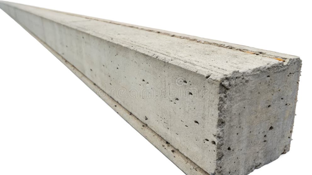 Isolated Architectural Concrete Beam Column and Pillar Detailed 3D ...