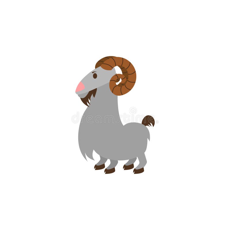 Isolated Aries Animal Character Zodiac Sign Stock Vector - Illustration ...