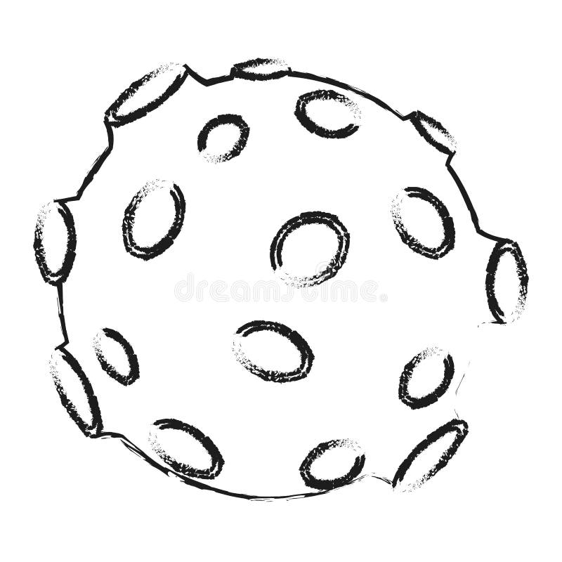 Isolated asteroid design stock vector. Illustration of render - 82263000