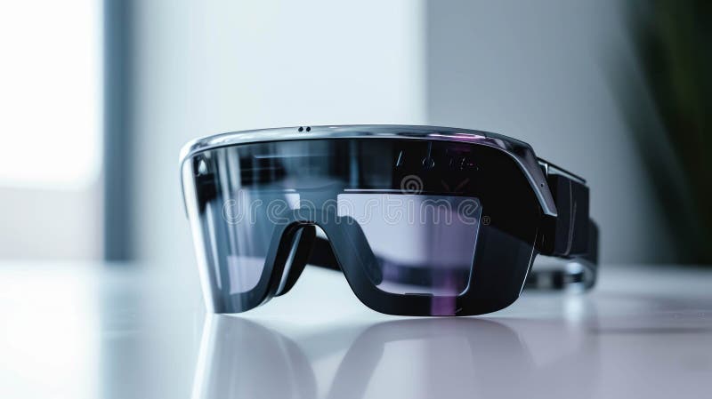 Isolated Augmented Reality Glasses on Transparent Background. PNG Stock ...
