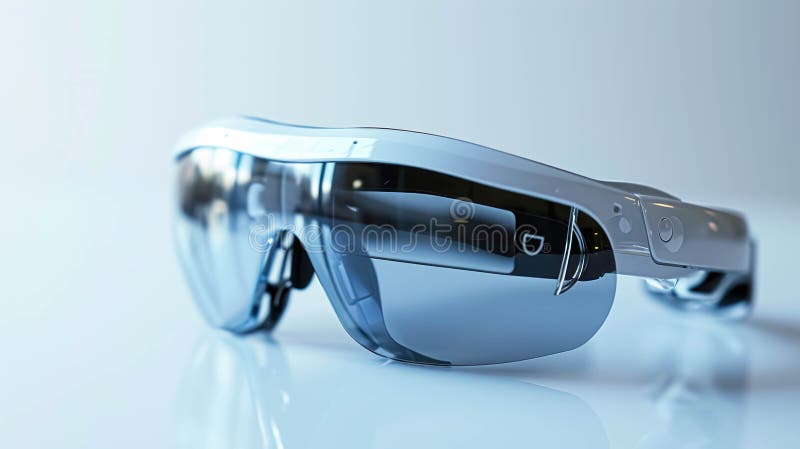 Isolated Augmented Reality Glasses on Transparent Background. PNG Stock ...
