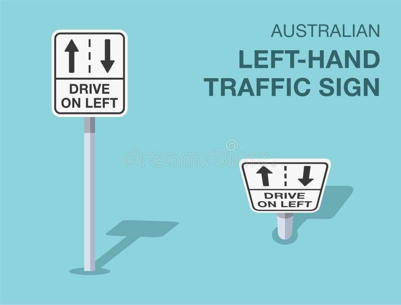 Isolated British Bus Stop Sign. Front and Top View. Vector Illustration ...