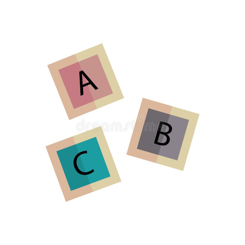 Baby cube message stock vector. Illustration of vector - 227686570