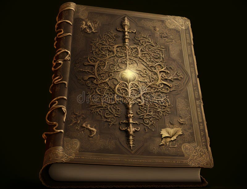 Old Ancient Book or Bilbe Isolated Backdrop - Generative AI ...