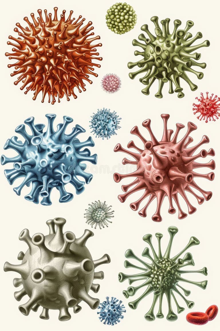 Diverse Pathogens Stock Illustrations – 129 Diverse Pathogens Stock ...