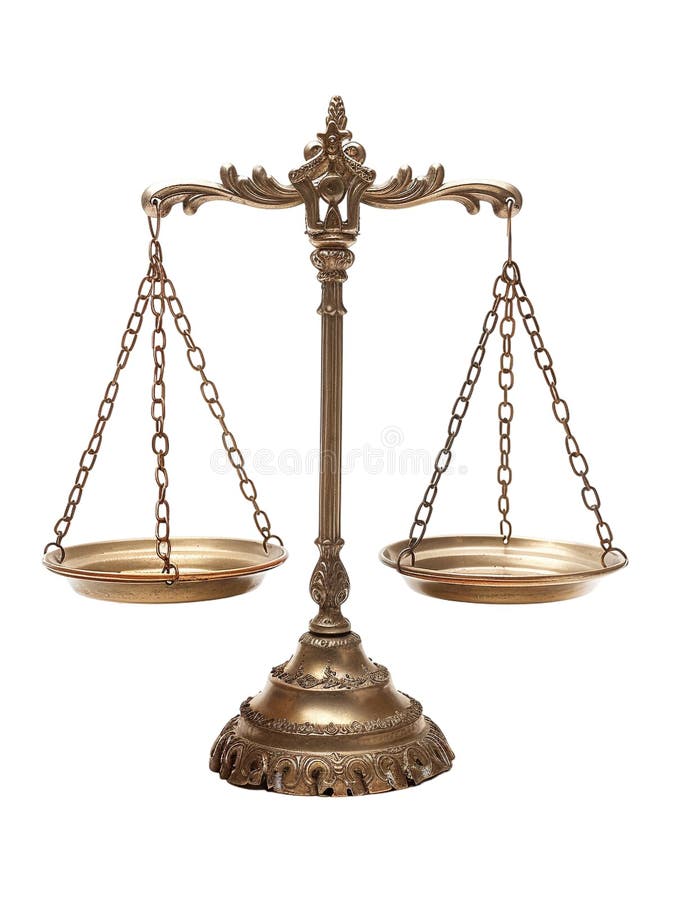 Isolated Balance Scale on Transparent Background Stock Illustration ...