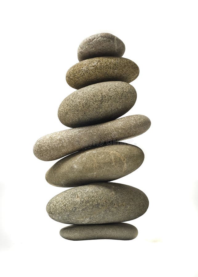 Balance stone tower stock image. Image of mineral, concept - 11206139