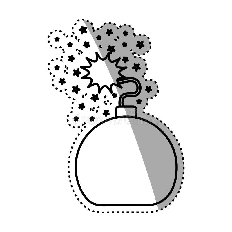 Isolated ball bomb stock illustration. Illustration of isolated - 84494384
