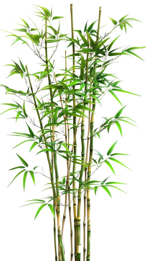 Isolated Bamboo on Transparent Background Stock Illustration ...
