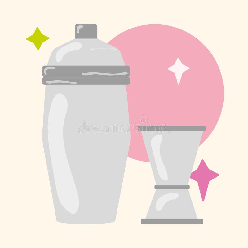 Isolated Bar Shaker Icon Mixer Concept Vector Stock Vector ...