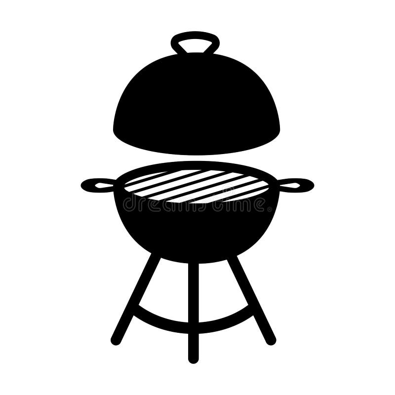 Isolated Barbecue Grill Icon Stock Vector - Illustration of vector ...