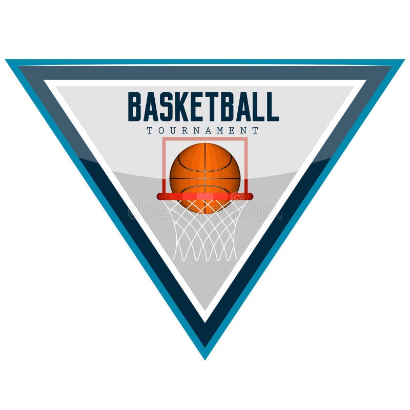 Isolated basketball net stock illustration. Illustration of digitally ...