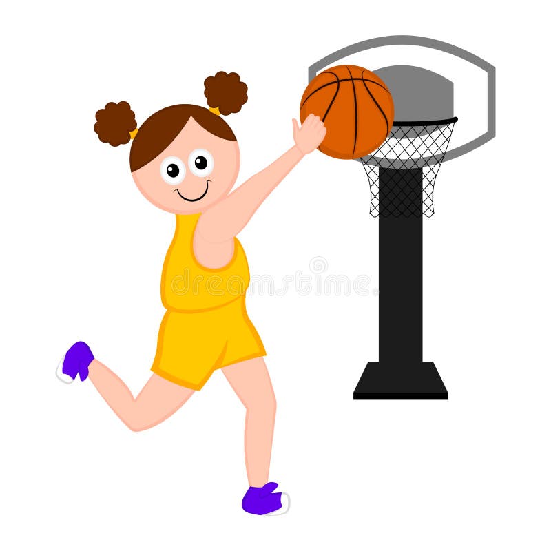 Isolated Basketball Player Scoring a Point Stock Vector - Illustration ... Isolated Basketball Player Scoring a Point Stock Vector - Illustration ...