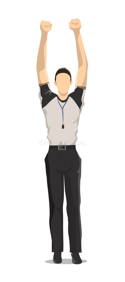 Isolated Basketball Referee. Stock Vector - Illustration of reprimand ...
