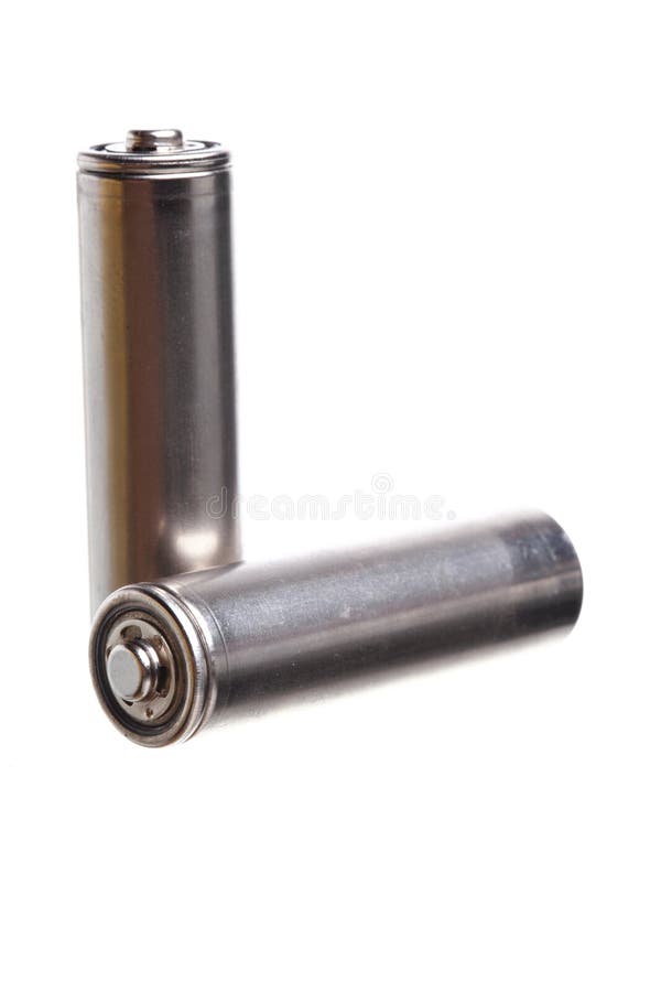 Isolated battery stock image. Image of industry, home - 26643025