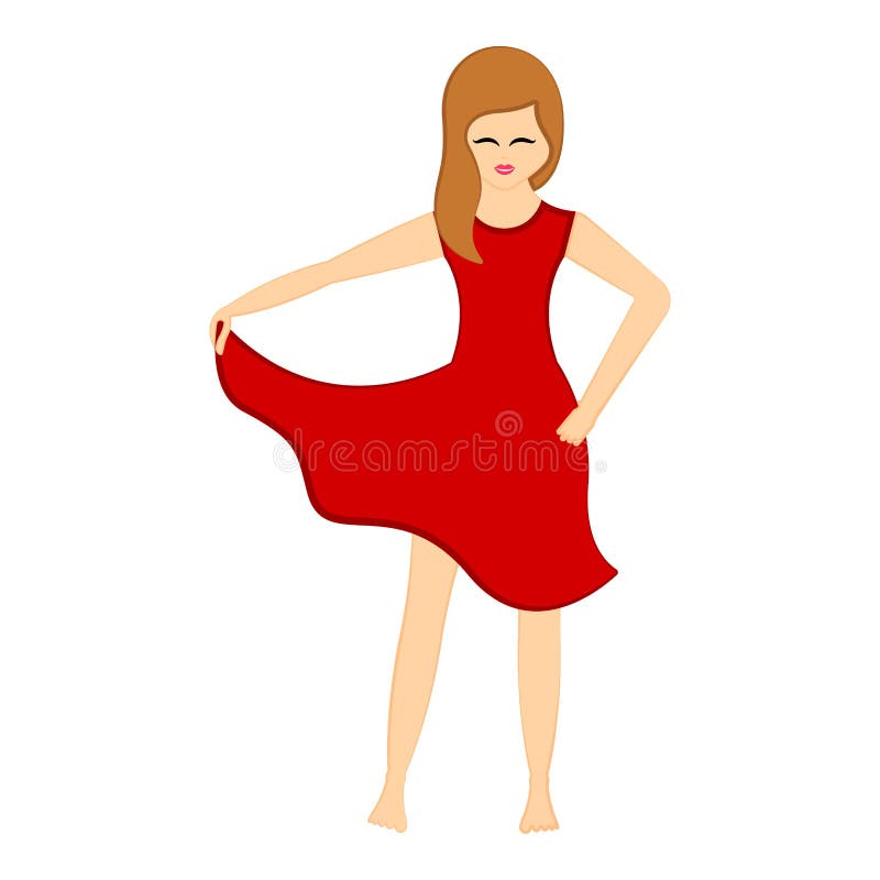Red Dress Vector Stock Illustrations 29 488 Red Dress Vector Stock