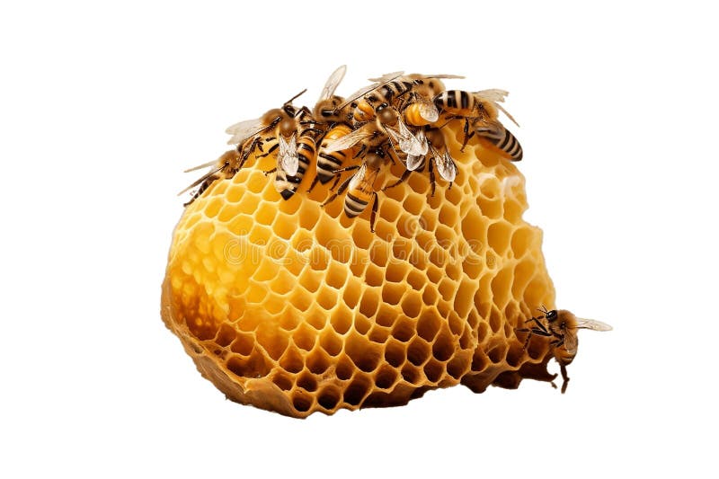 Beehive Isolated on Transparent Background, Generative AI Stock Photo ...
