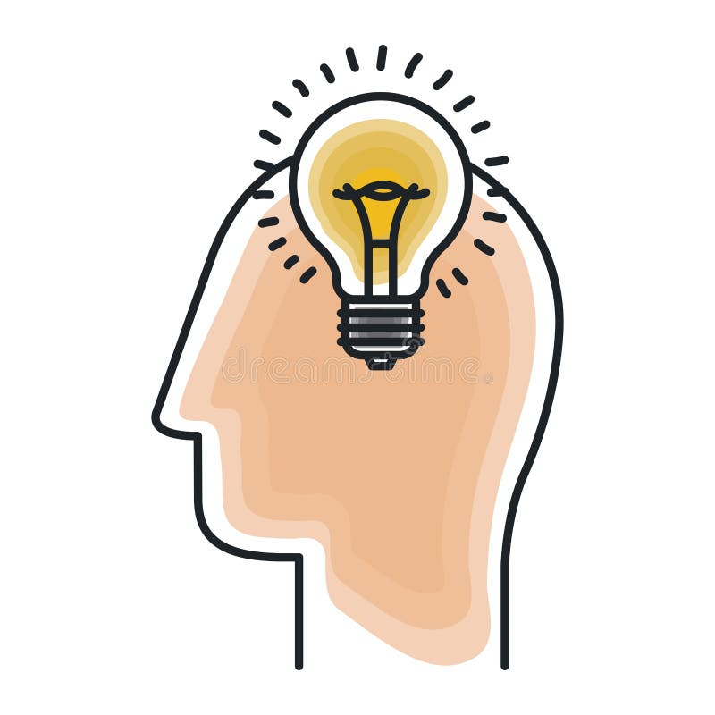 Isolated Big Idea Draw Design Stock Vector - Illustration of idea ...