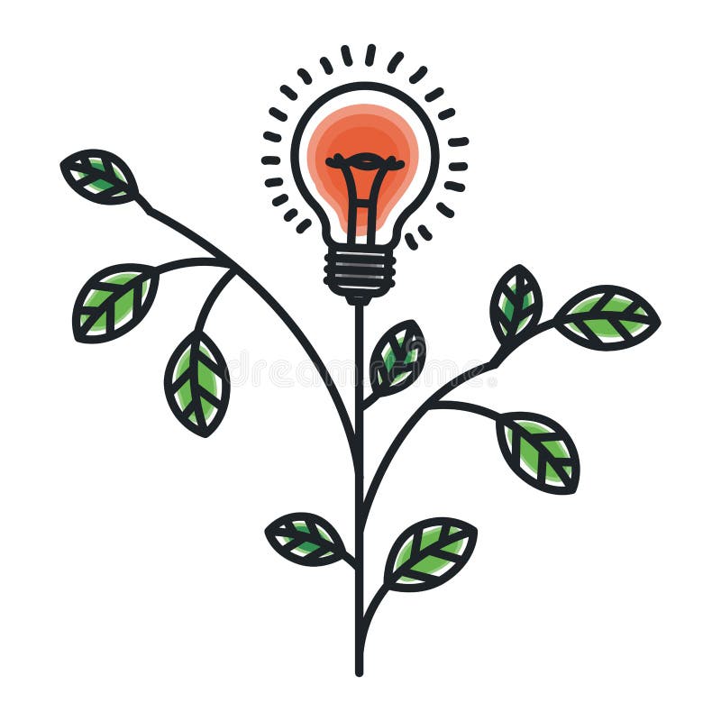 Isolated Big Idea Draw Design Stock Vector - Illustration of design ...