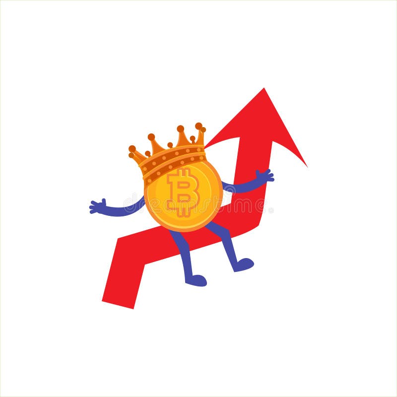 Isolated Bitcoin Concept Crypto Currency Vector Stock Vector - Illustration of bitcoin ...