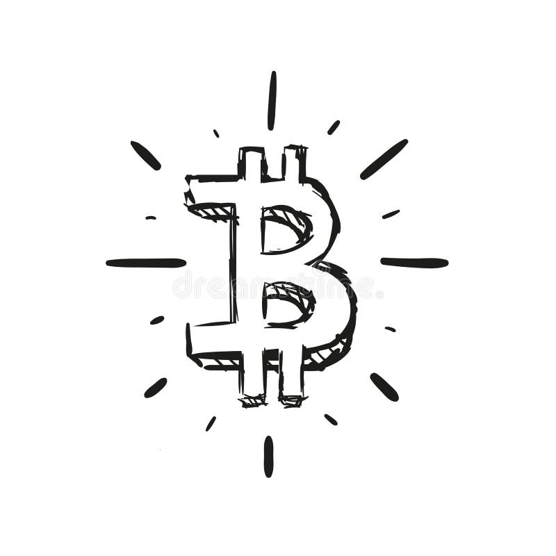 Isolated Bitcoin. Physical Bit Coin. Digital Currency. Cryptocurrency ...