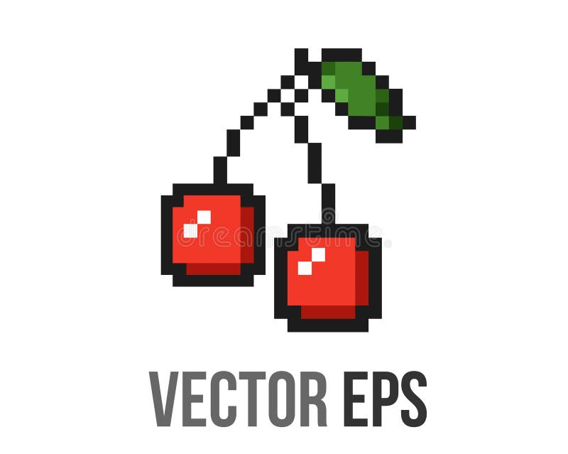 Cherry Icon Stock Illustrations – 98,975 Cherry Icon Stock ...