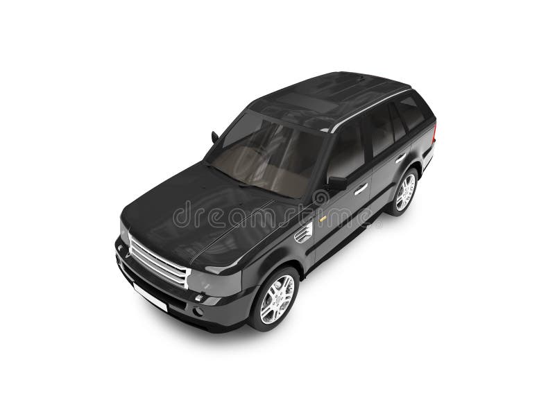 Black Range Rover Stock Illustrations – 69 Black Range Rover Stock ...