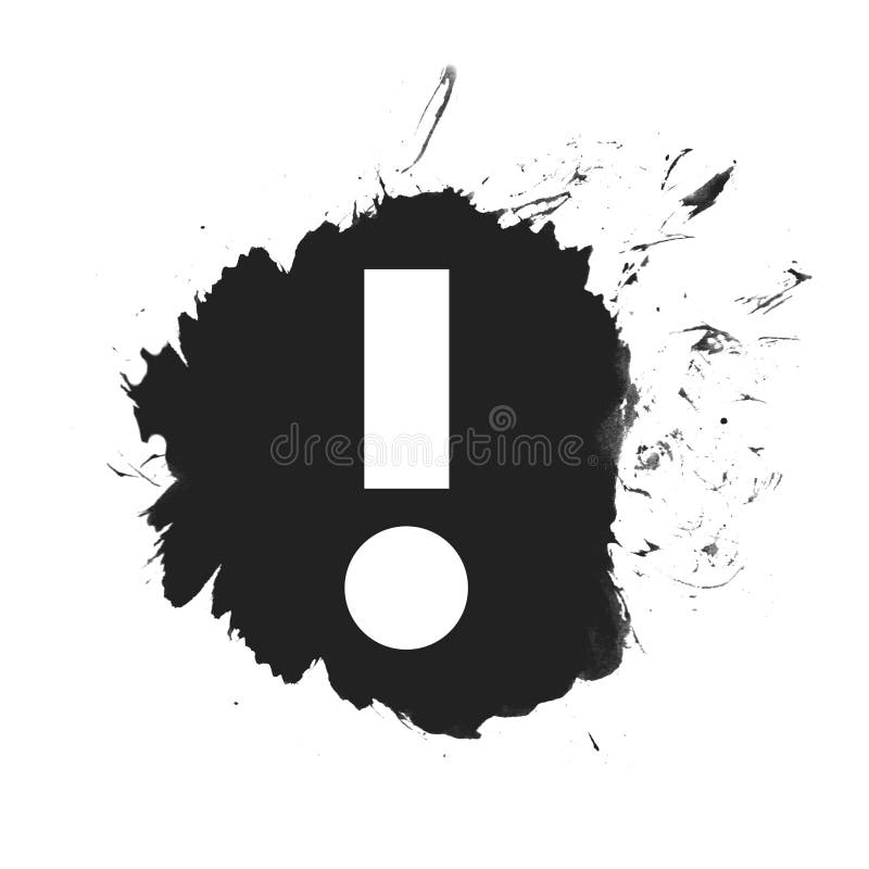Exclamation Point Watercolor Stock Illustrations – 70 Exclamation Point ...