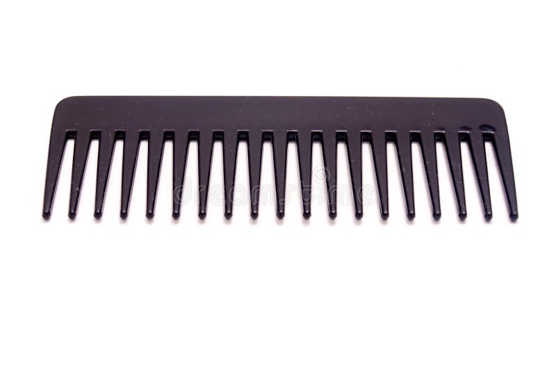 Isolated black comb stock image. Image of vintage, objects - 50093471