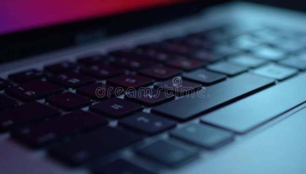 Isolated Black Laptop Keyboard Button Digital PC Input , Web, Typing ...