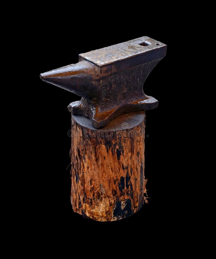 Old Blacksmith Anvil Close-up Stock Photo - Image of anvil, equipment ...