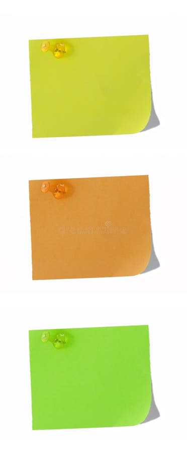 Postit post it note paper stock image. Image of notes - 2671929