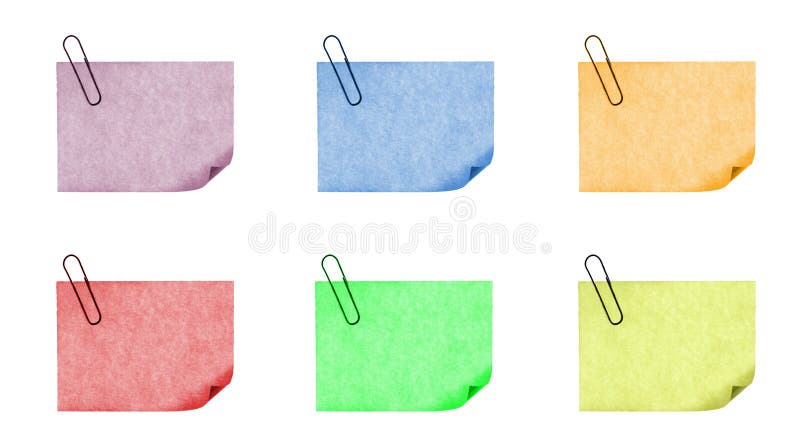 Postit post it note paper stock image. Image of notes - 2671929