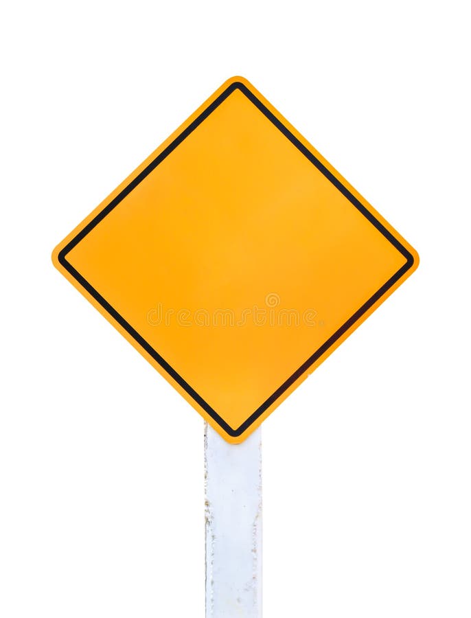783 Blank Yellow Sign Clear Background Stock Photos - Free & Royalty ...