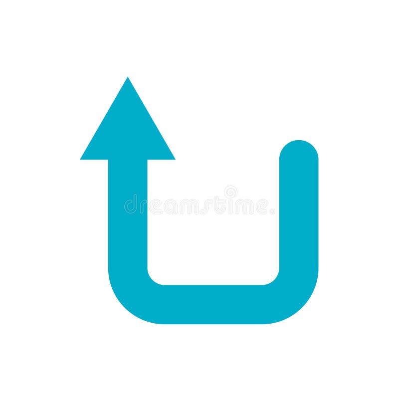 Isolated Blue Arrow Icon Vector Design Stock Vector - Illustration of ...