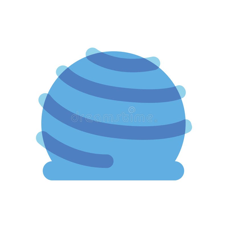 Isolated Blue Chocolate Candy Sheer Flat Icon Vector Stock Vector ...